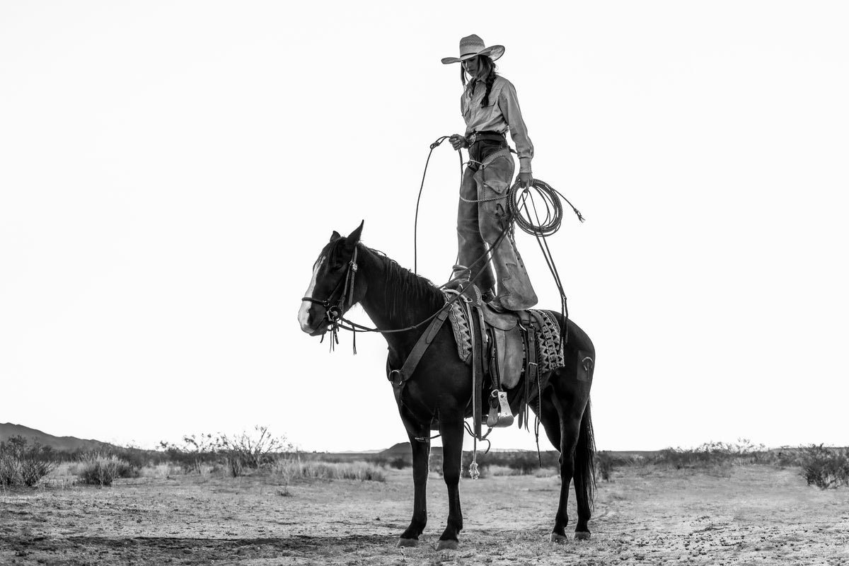 CALIFORNIA COWGIRL - Limited Edition Print - Anouk Masson Krantz ...
