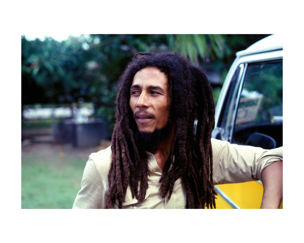 Jamaican singer, musician and songwriter Bob Marley in Montego Bay ...