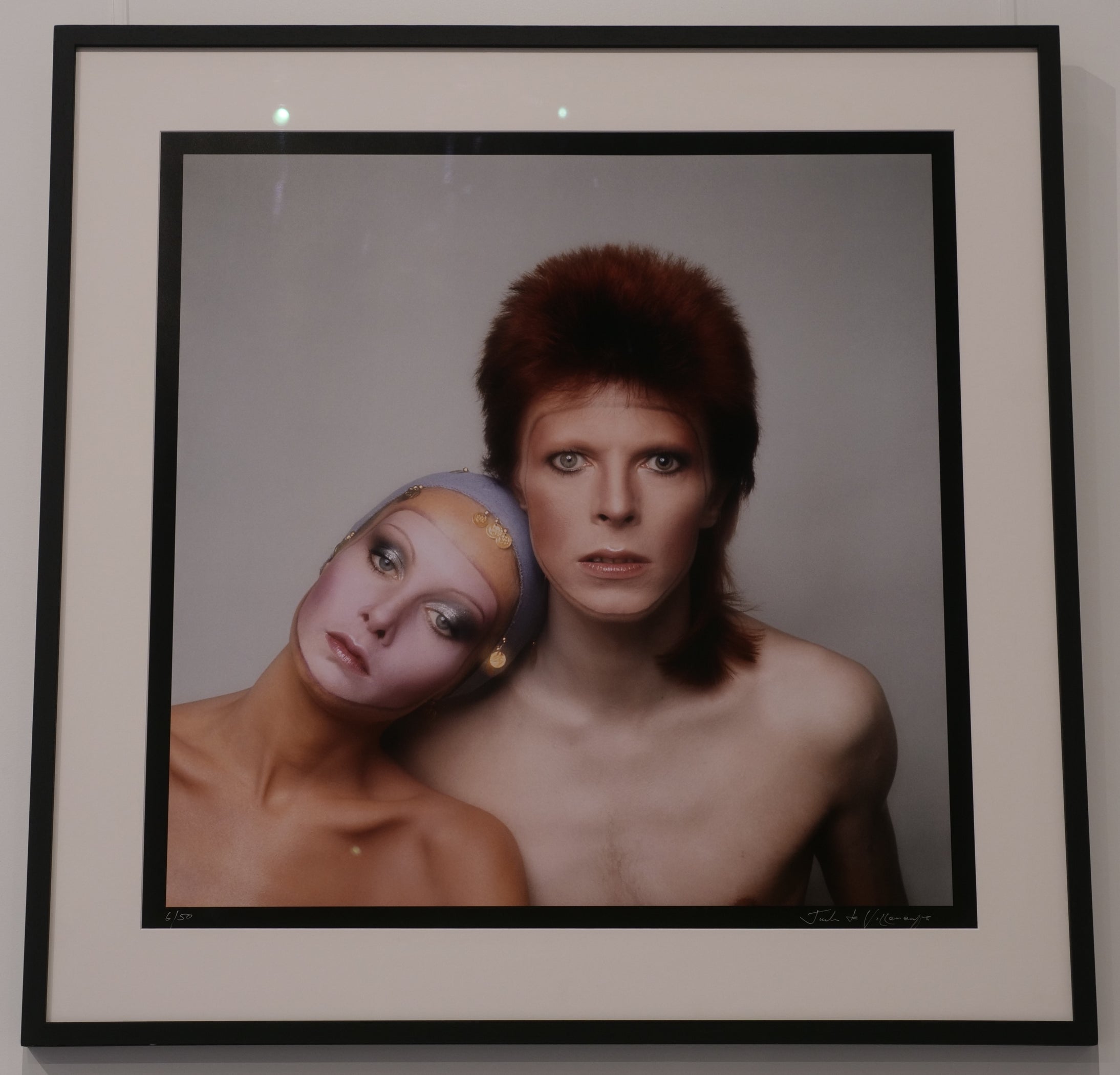 David Bowie & Twiggy for Pin Ups, 1973 — Limited Edition Print - Justin ...