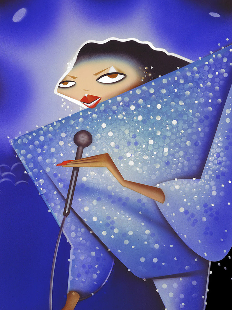 Diana Ross Risko caricature, 1981 — Limited Edition Print - Robert ...