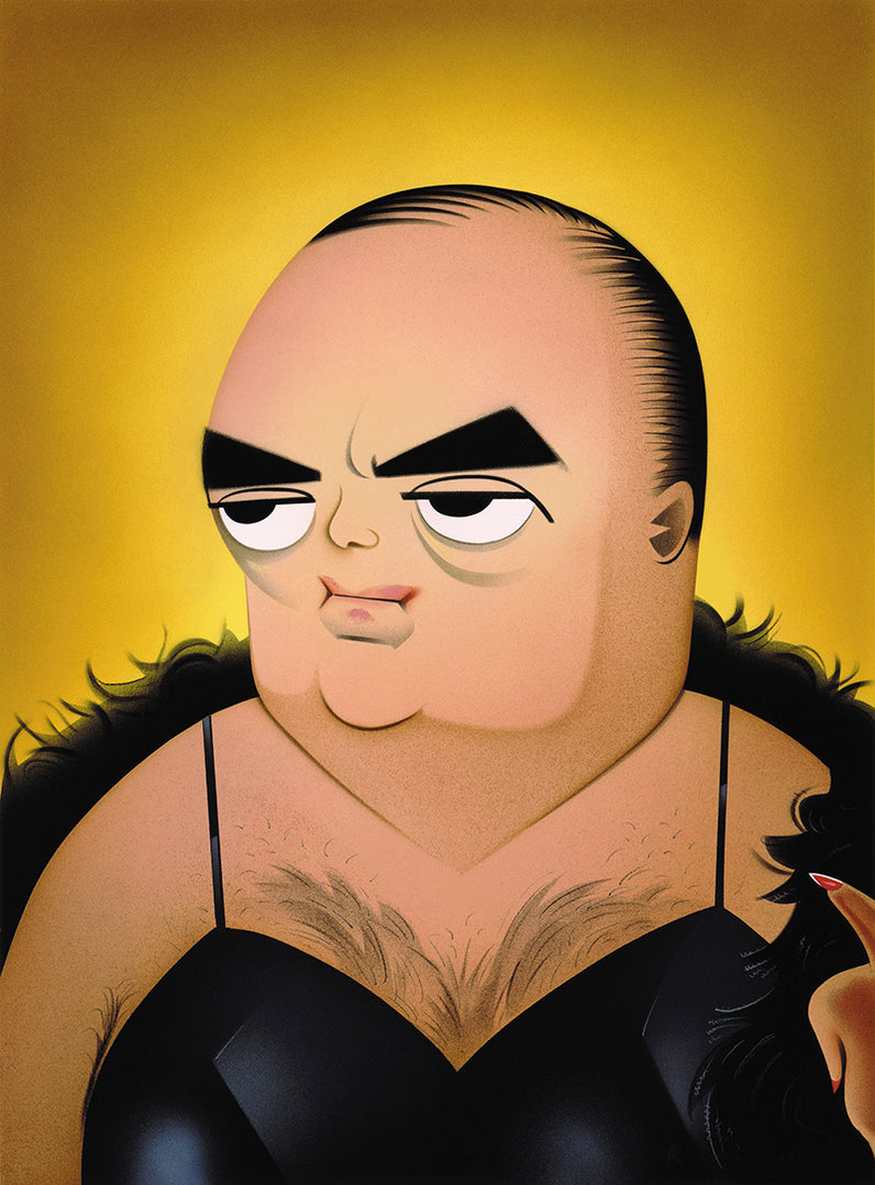 J. Edgar Hoover Risko caricature, 1993 — Limited Edition Print - Robert ...