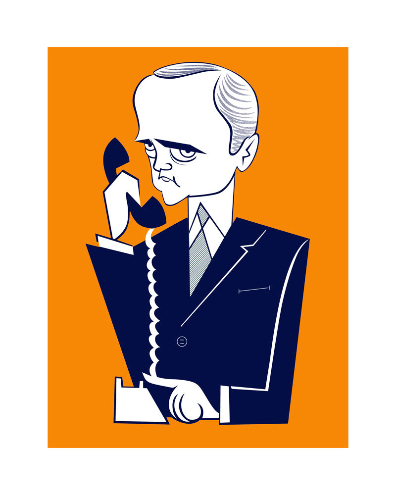 Bob Newhart, 2002 — Limited Edition Print - Robert Risko | Iconic Images
