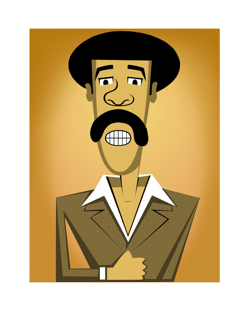Richard Pryor, 1998 — Limited Edition Print - Robert Risko – Iconic Images