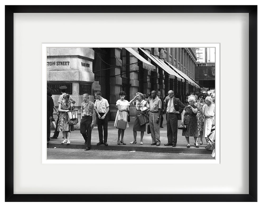 Street life in Chicago, 1950s by Ted Williams - Limited Edition Print ...
