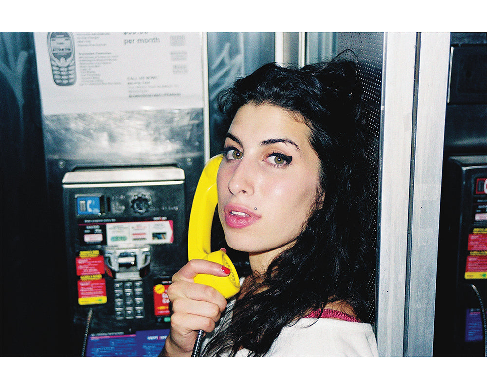 Amy Winehouse in a Phonebooth, 2003 — Limited Edition Print - Charles ...