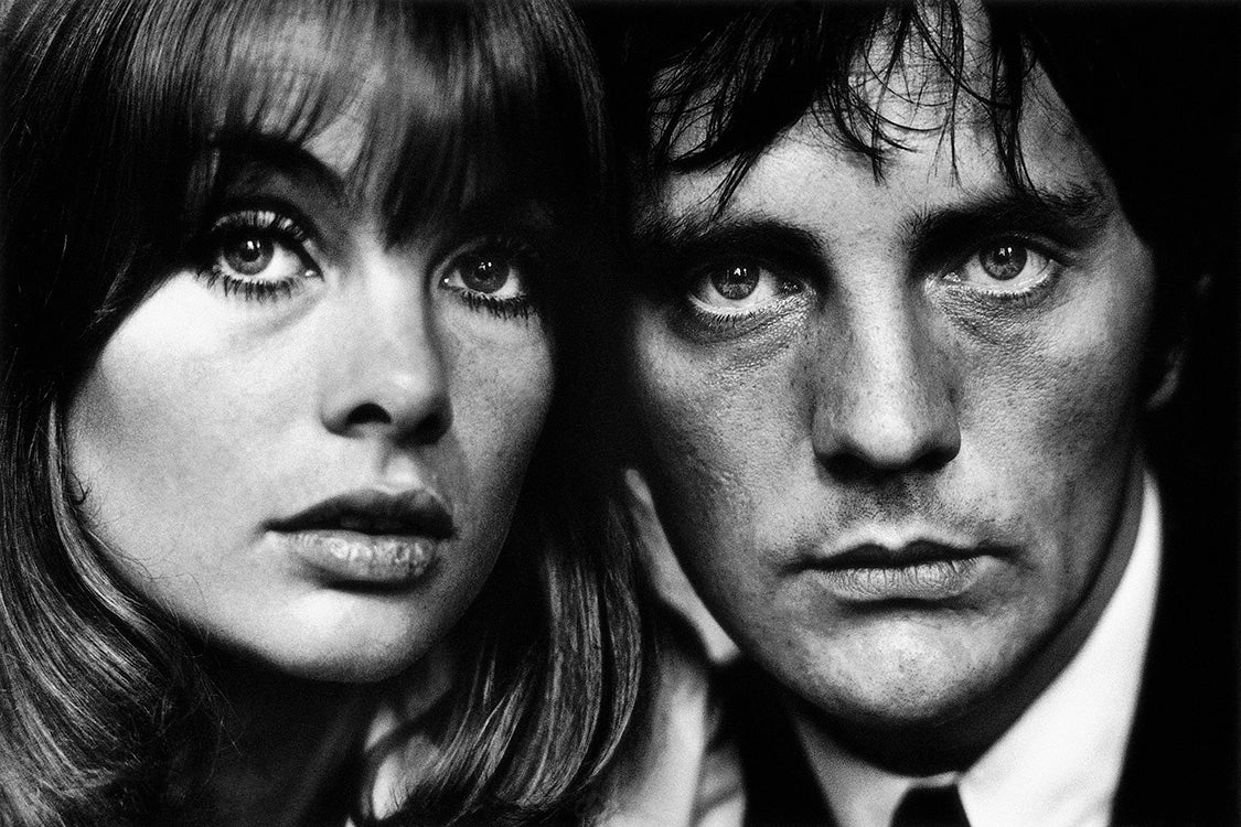 Jean Shrimpton & Terence Stamp Portrait, 1963 — Co-Signed Edition Print ...