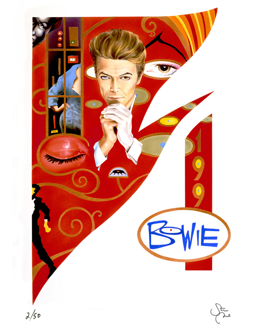 David Bowie, Sound+Vision Tour, 1990 — Limited Edition Print - Steve ...