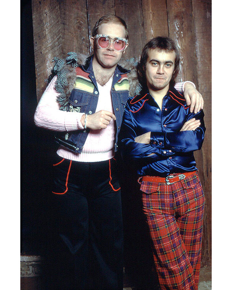 Elton John with Bernie Taupin, 1973 — Limited Edition Print - Ed ...