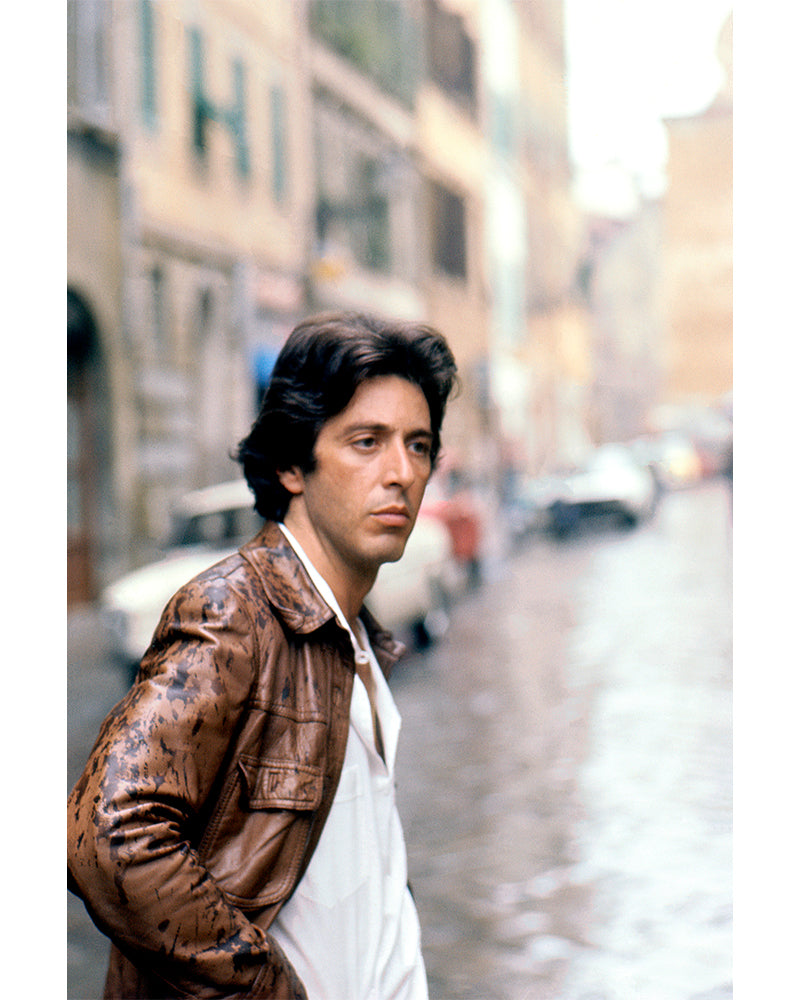 Al Pacino on the set of Bobby Deerfield, 1977 — Limited Edition Print ...