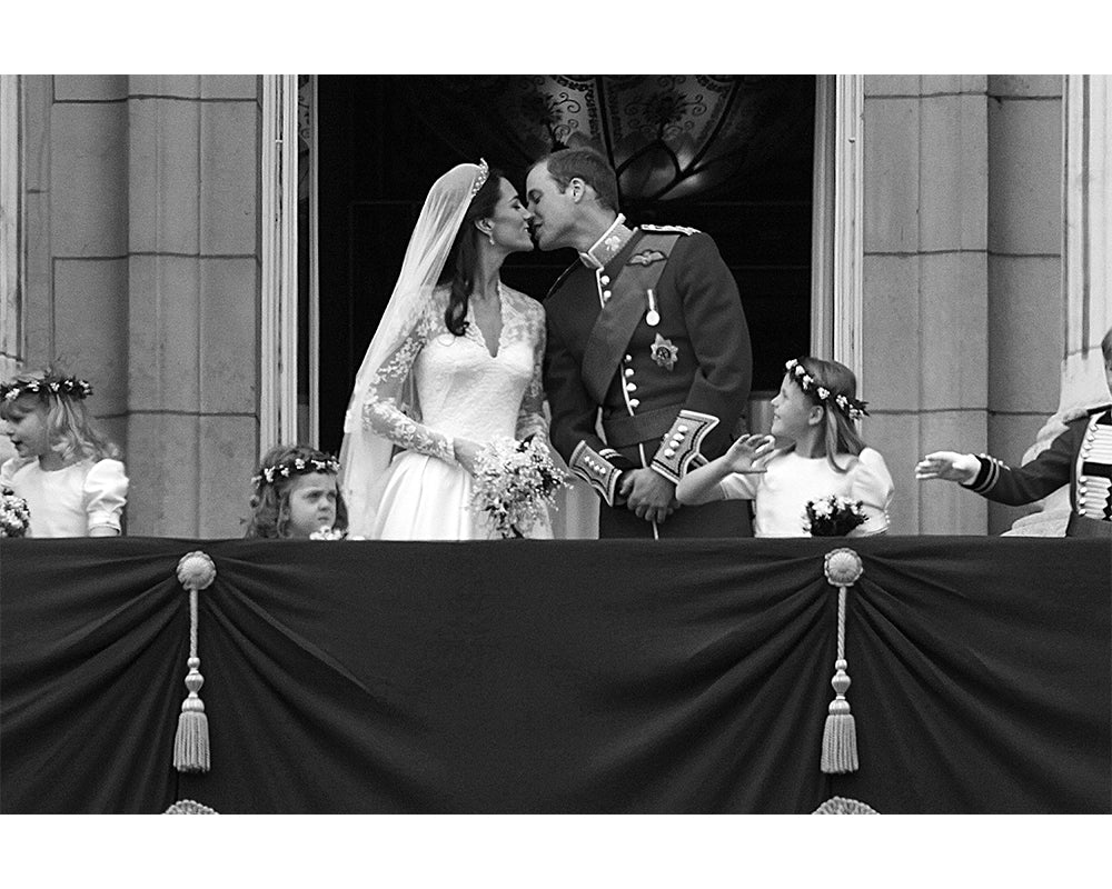 Prince William and Catherine Middleton on their wedding day, 2011 — Limited Edition Print - Greg ...
