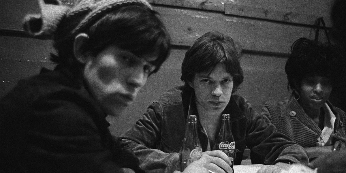 Keith Richards and Mick Jagger drinking backstage, 1965 — Limited ...
