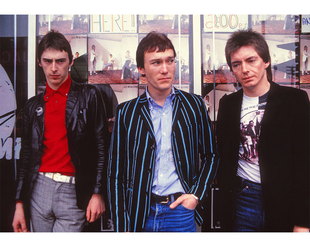 The Jam before their performance in Cleveland, 1979 — Limited Edition ...