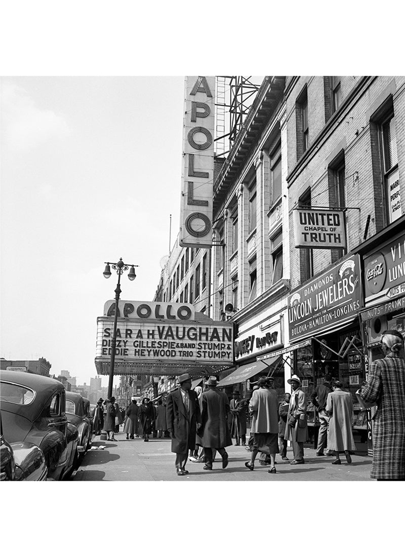 Outside The Apollo Theatre, 1951 — Open Edition Print - Lawrence Fried ...