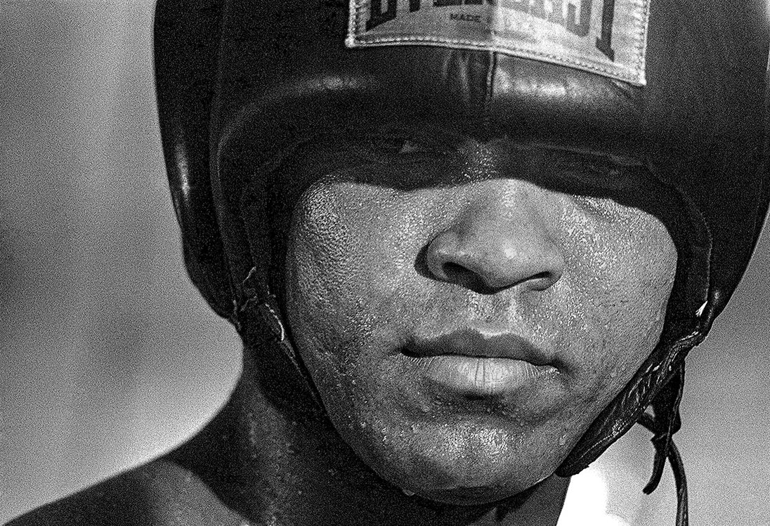 Muhammad Ali in protective headgear, 1975 — Limited Edition Print ...