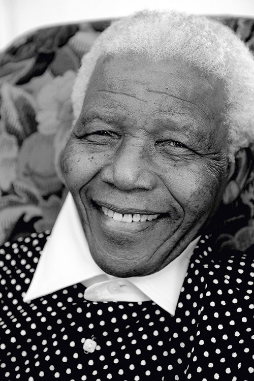 Nelson Mandela close up portrait, 2008 — Limited Edition Print - Terry ...
